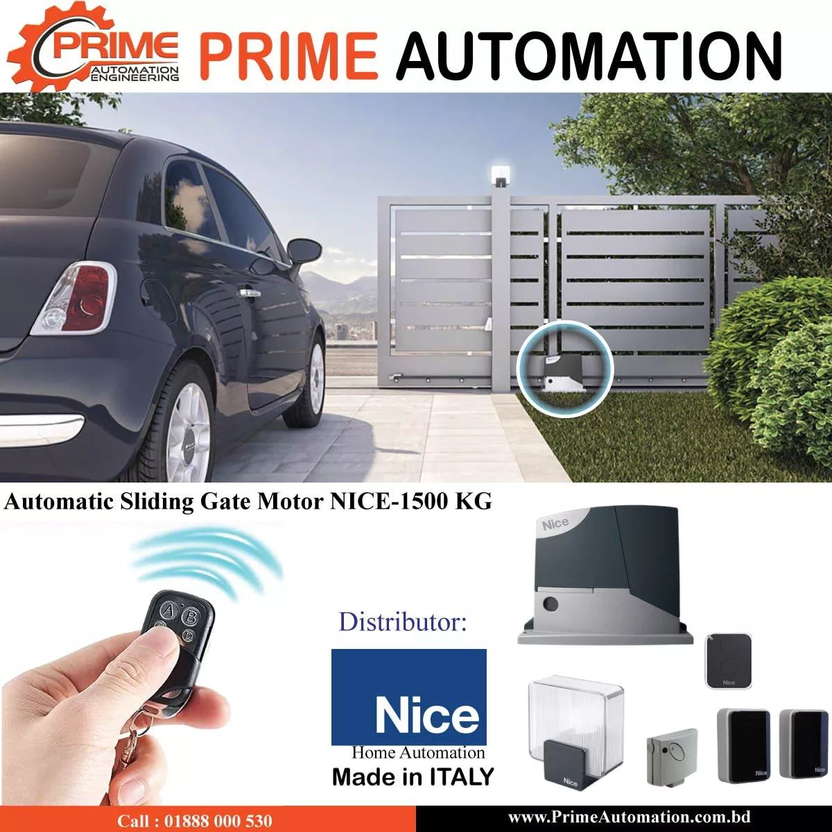 Automatic Sliding Gate - Prime Automatic Door