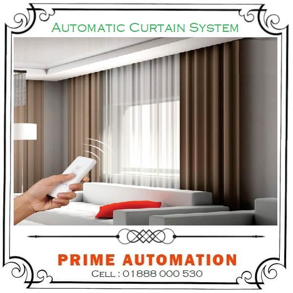 RF Remote Control Automatic Curtain System - Automatic Rolling Shutter ...