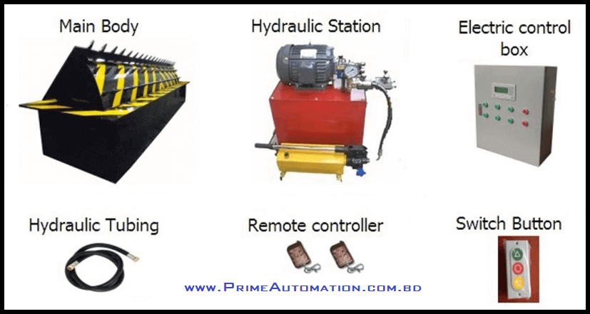 Automatic Hydraulic Road Blocker Barrier System In Bangladesh ...