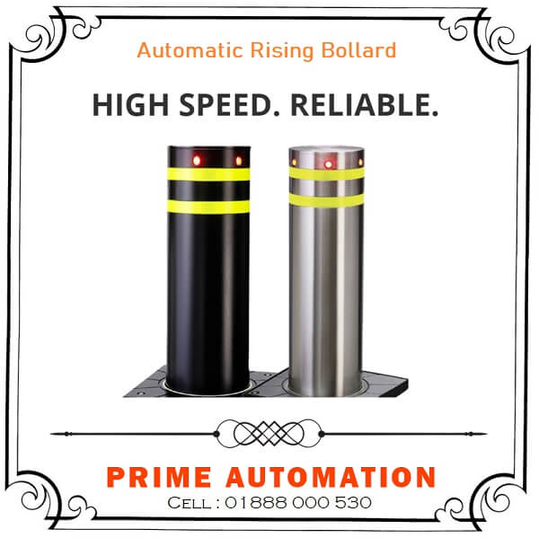 Automatic Security Crash Rated Rising Bollard In Bangladesh - Automatic ...