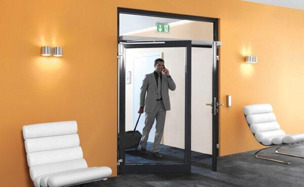 Automatic Swing Sensor Glass Door [ Floor Spring ]