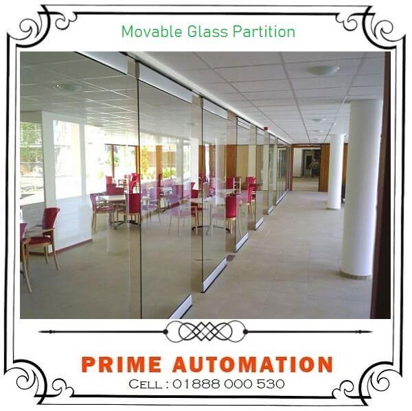 Movable Glass Partition Wall - Prime Automatic Door
