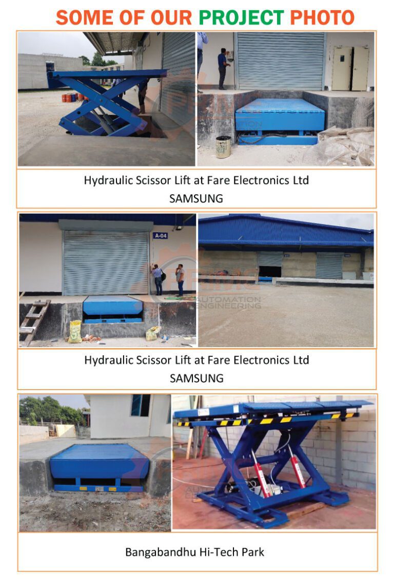 Hydraulic scissor lift